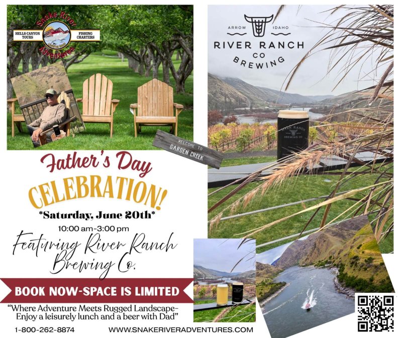 Father's Day Brews Cruise on the Snake - Visit Lewis Clark Valley